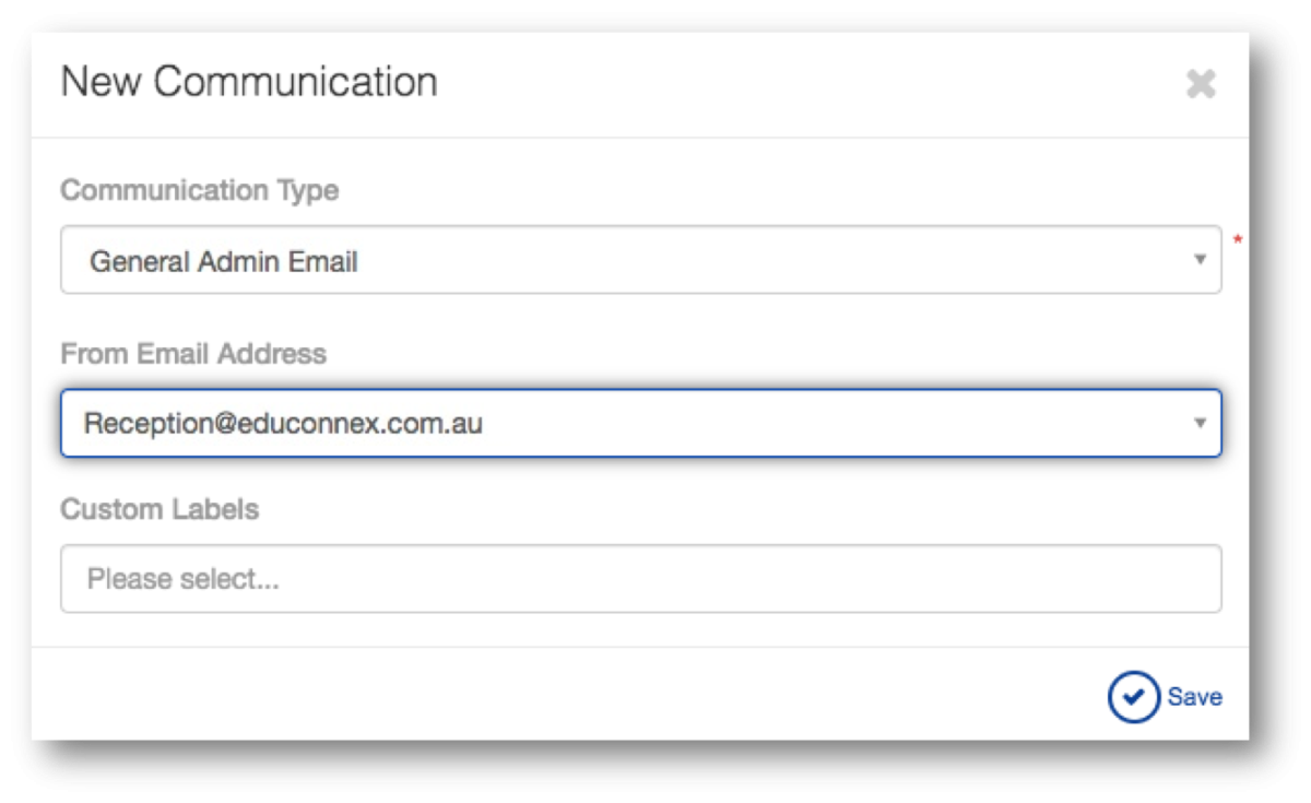 Sending A General Communication Educonnex Sending A General Communication Educonnex